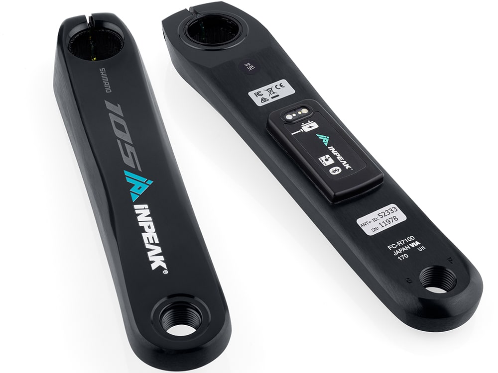 INPEAK POWERCRANK-E Shimano 105 FC-R7100 | Powermetershop.de